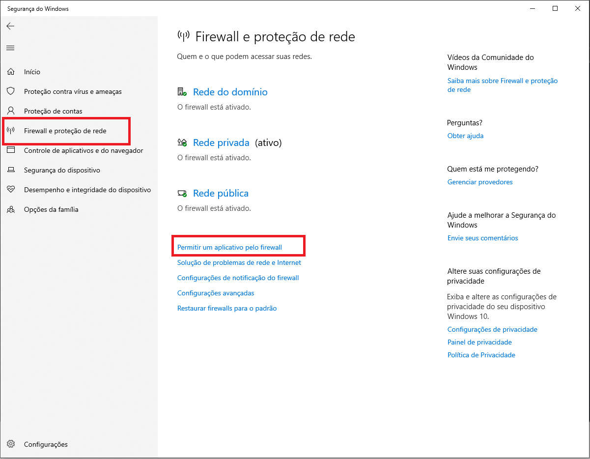 Permitindo seu AutoCAD no Firewall do Windows – Seabra Soluções